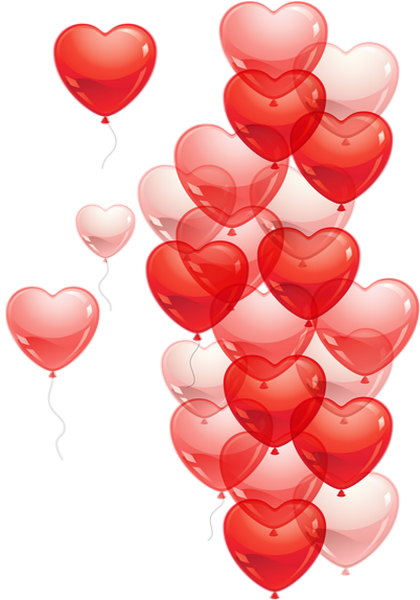 ♥ Tube St Valentin Ballons Coeurs Png Balloons Clipart ♥