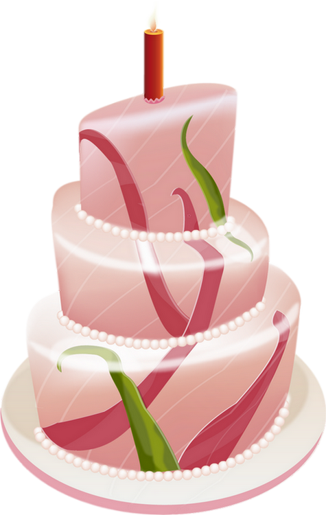 Tube Gâteau Danniversaire Bougie Birthday Cake Png
