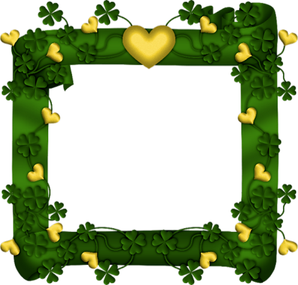 ♣ Tube St Patrick Cadre Png St Patricks Day Frame ♣