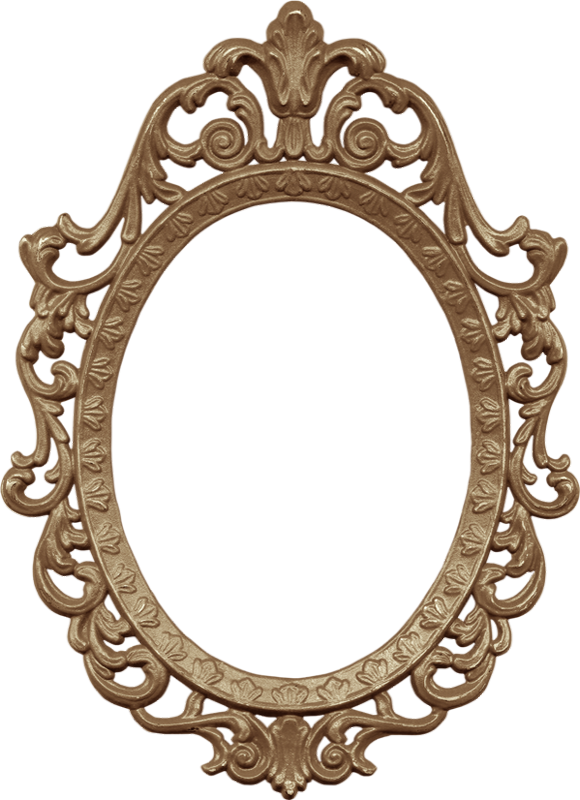 Cadre Baroque Tube Rahmen Png Frame Marco Png
