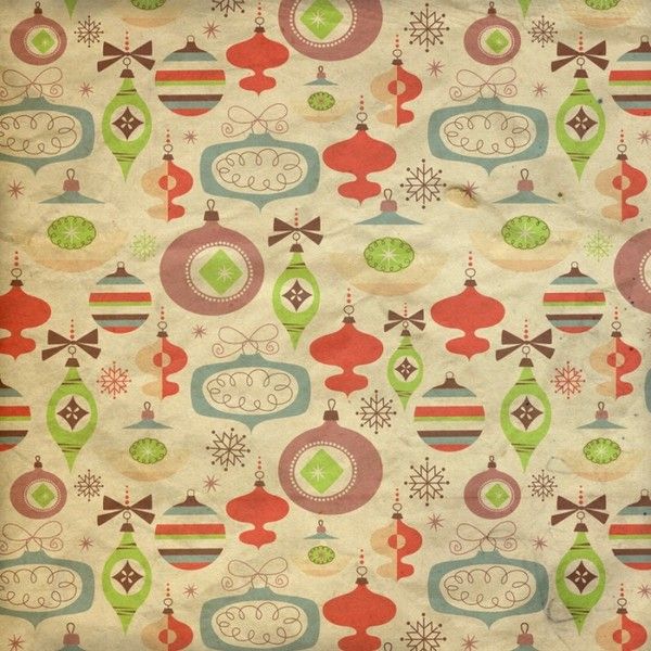 Papier Noël - Christmas digital scrapbook paper, pattern