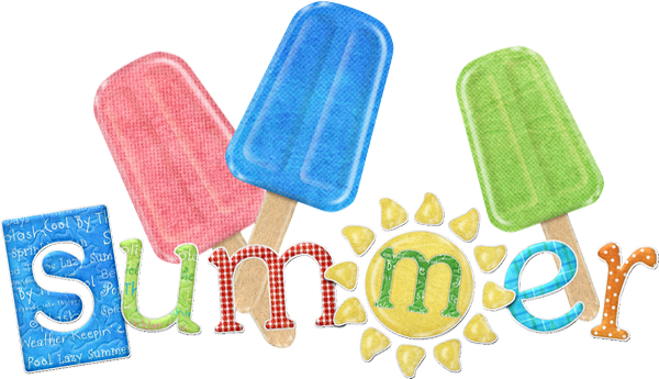 Tube glaces png, été / Summer, popsicles clipart png
