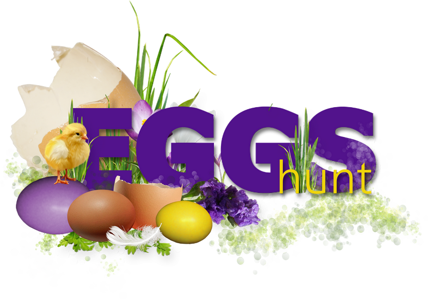 Oeufs de Pâques : cluster - Easter eggs png - Pascua png
