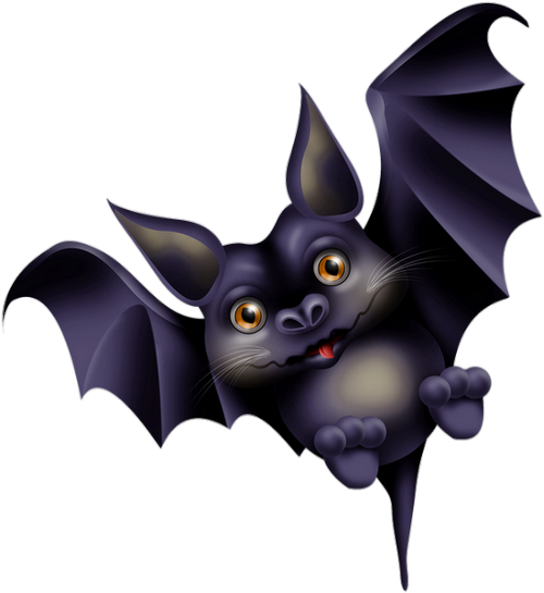 Tube Halloween, dessin chauve-souris png - Bat clipart