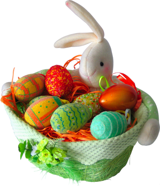 Oeufs de Pâques : tube png - Easter basket png : eggs