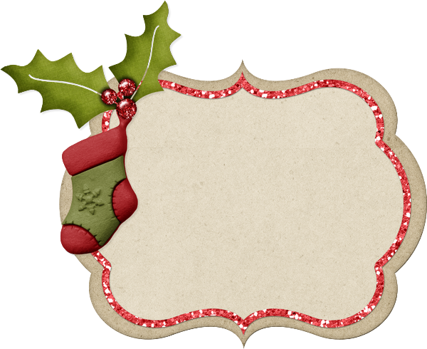 Etiquette de Noël . Christmas gift tag . Etiqueta Navidad