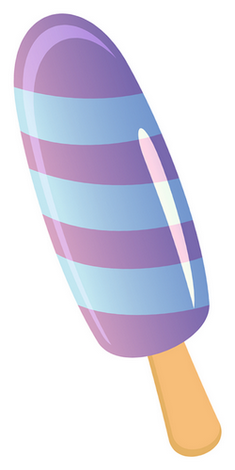 Glace : clipart - Ice pop png - Popsicle