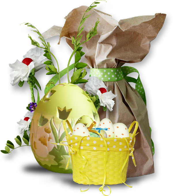 Oeufs de Pâques png : cluster - Easter eggs png - Pascua