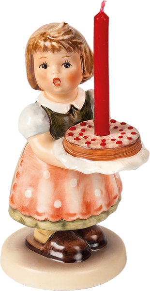 Tube Anniversaire Figurine Gâteau Bougie Birthday Png